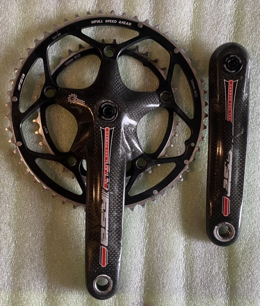 FSA Carbon Pro Team Issue Crankset 170mm 53/39T – Racing CrankFSA ...