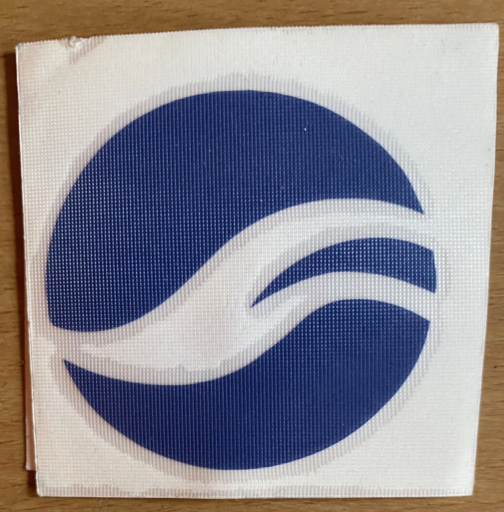 Giant Head Tube Decal – Blue Bicycle Frame Sticker - Simply Sorcha