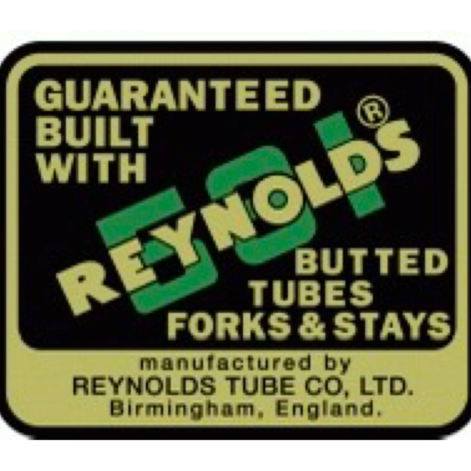 Reynolds 531 F77–82 Tubing Decal – Vintage Frame Badge - Simply Sorcha